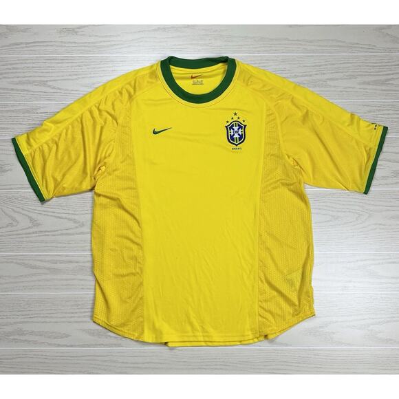 Nike | Shirts | 200 Brazil Home Kit Soccer Jersey | Poshmark